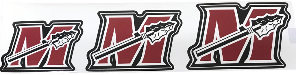 Warrior Logo Stickers – MHS Warrior's Warehouse