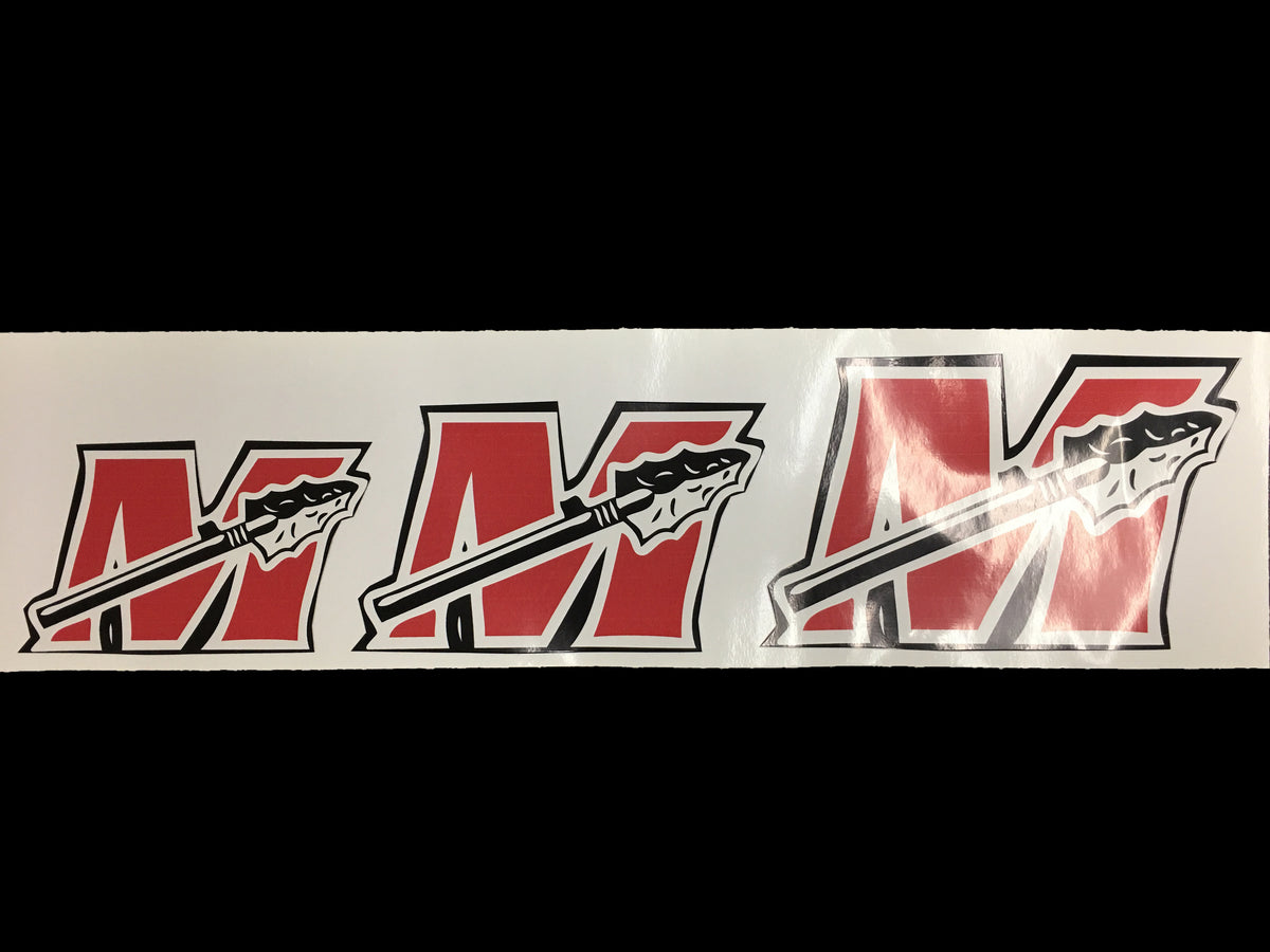 Warrior Logo Stickers – MHS Warrior's Warehouse